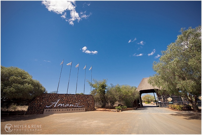 Amanzi Private Game Reserve Wedding Photographers